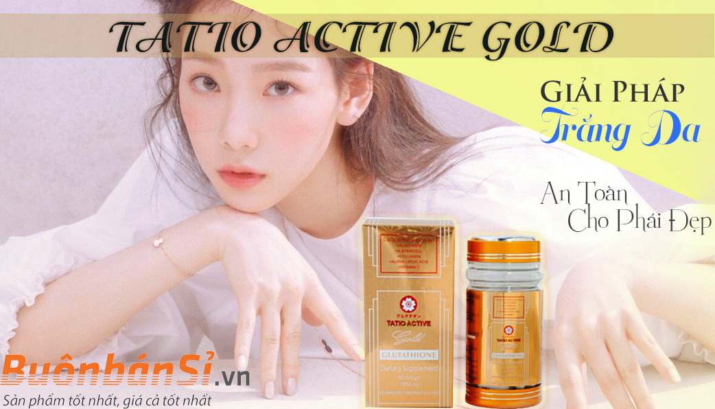 Tatio Active Gold Glutathione Review Chi Tiết, Liệu Có An Toàn